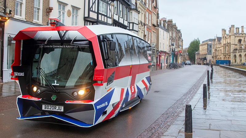 Self-driving buses, delivery vans and pods targeted with £40m ...