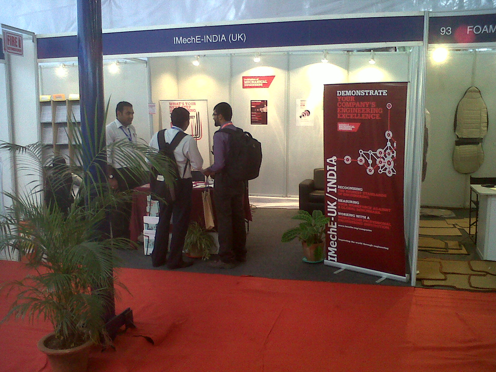 Institution presence at International Automotive Conference in India